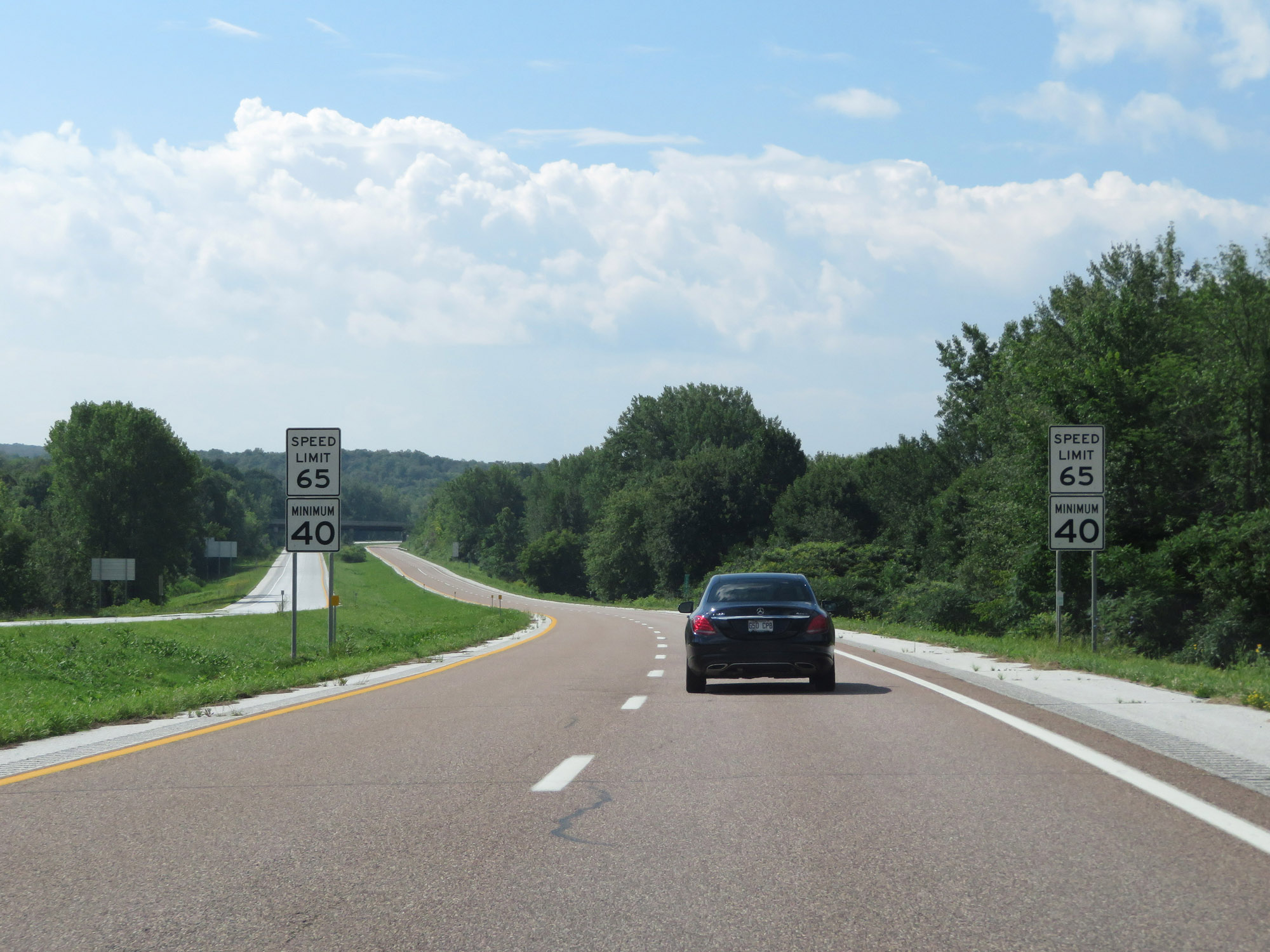 Vermont Interstate 89 Southbound Cross Country Roads